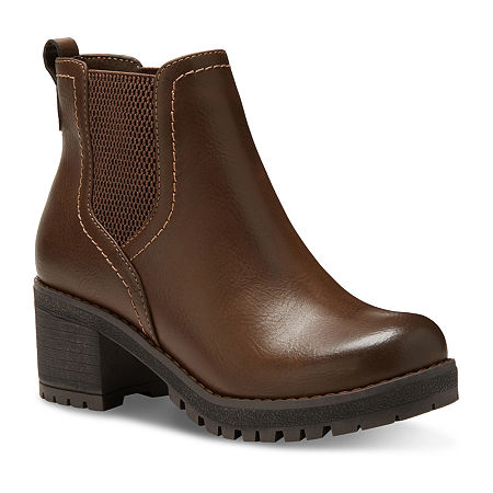 Click here for Eastland Womens Tamara Block Heel Chelsea Boots  8... prices