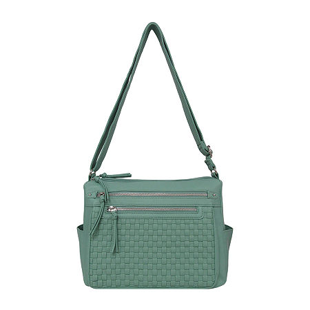 Click here for Bueno of California Double Zip Medium Crossbody Ba... prices