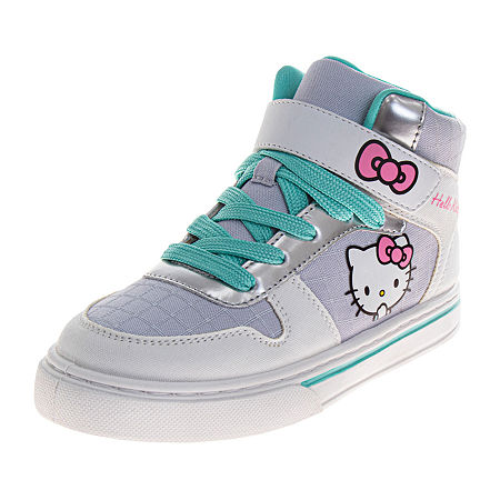 Click here for Hello Kitty Girls Child High-Top Sneakers - White... prices