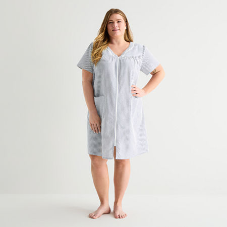 Click here for Adonna Womens Plus Short Sleeve Mid Length Robe  2... prices