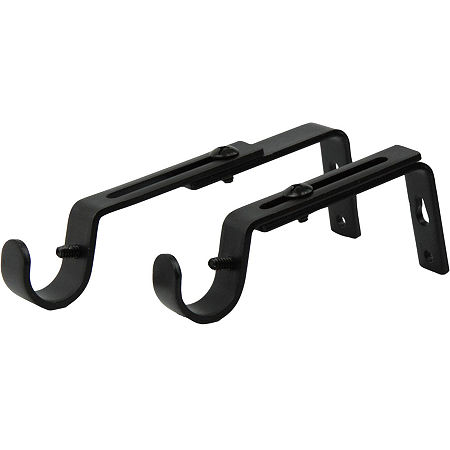 Click here for Rod Desyne Adjustable Curtain Rod Brackets  One Si... prices