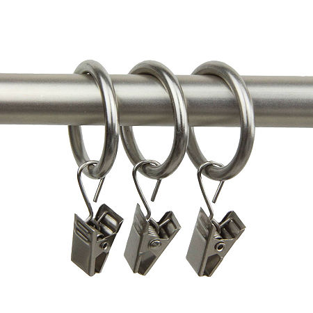 Click here for Rod Desyne Set of 10 1.375 Clip Rings  One Size  W... prices
