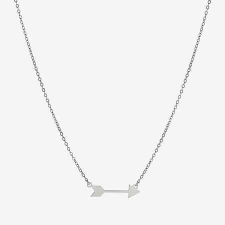 Click here for Silver Treasures Womens Sterling Silver Arrow 16 I... prices
