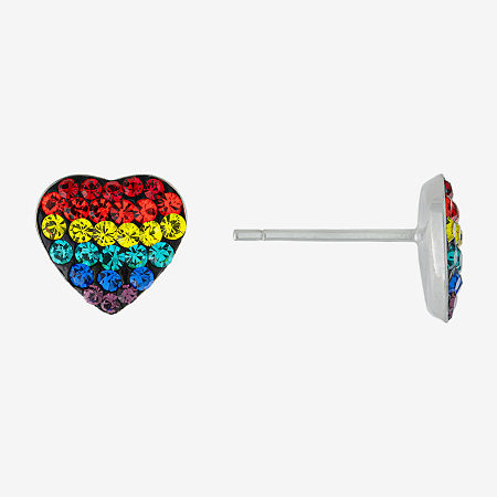 Click here for Silver Treasures Multi Color Crystal Sterling Silv... prices