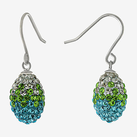 Click here for Silver Treasures Womens Purple Crystal Sterling Si... prices
