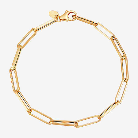 Click here for Gold Addiction Womens 14K Gold 7.5 Inch Hollow Pap... prices