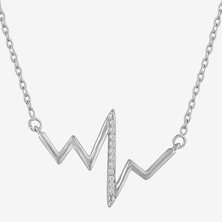 Click here for Diamond Accent Heartbeat Womens Diamond Accent Nat... prices
