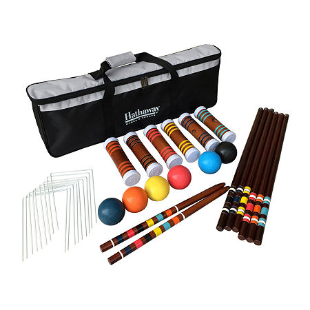Click here for Hathaway 6-Player 24-pc. Croquet Set  One Size  Mu... prices