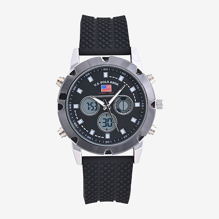 Click here for U.S. Polo Assn. Mens Black Strap Watch Us9799jc  O... prices