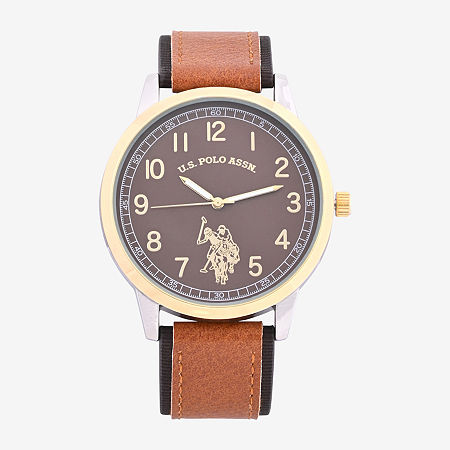 Click here for U.S. Polo Assn. Mens Brown Strap Watch Usc50596jc... prices