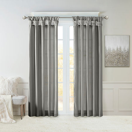 Click here for Madison Park Natalie Twisted Tab Tab Top Light-Fil... prices