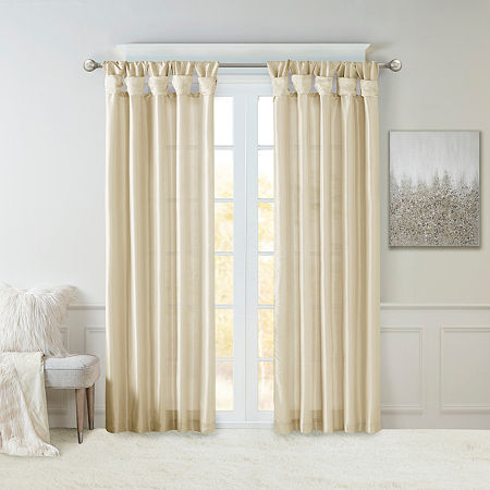 Click here for Madison Park Natalie Twisted Tab Tab Top Light-Fil... prices