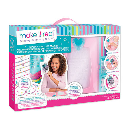 Click here for Make It Real DIY Jewelry & Art Gift Station  One S... prices