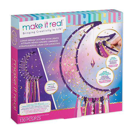 Click here for Make It Real DIY Lunar Dream Catcher with Lights -... prices