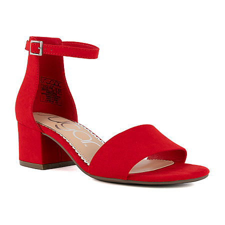Click here for Sugar Womens Noelle Low Heeled Sandals  8 1/2 Medi... prices