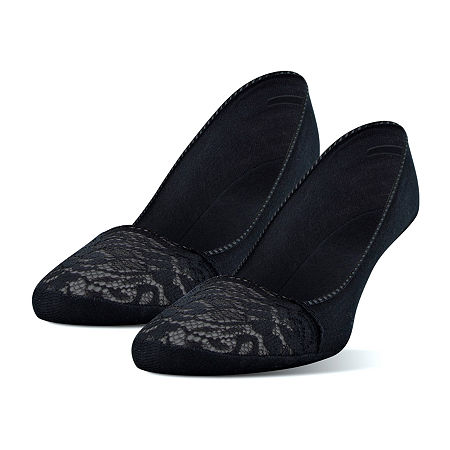 Click here for Peds Lace Ultra Low Cut Womens Multi-Pack 2 Pair L... prices