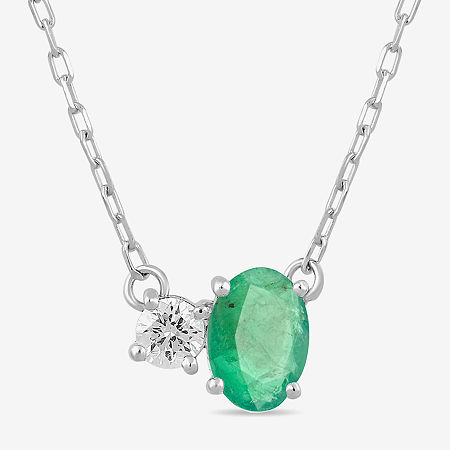 Click here for Toi Et Moi Womens Genuine Gemstone & 1/10 CT. T.W.... prices