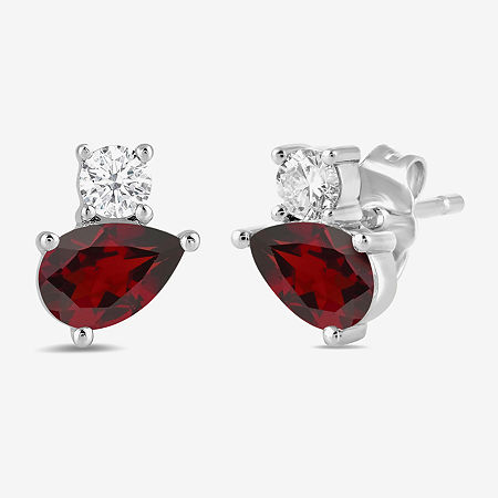 Click here for Toi Et Moi Genuine Gemstone & 1/5 CT. T.W. Lab Gro... prices