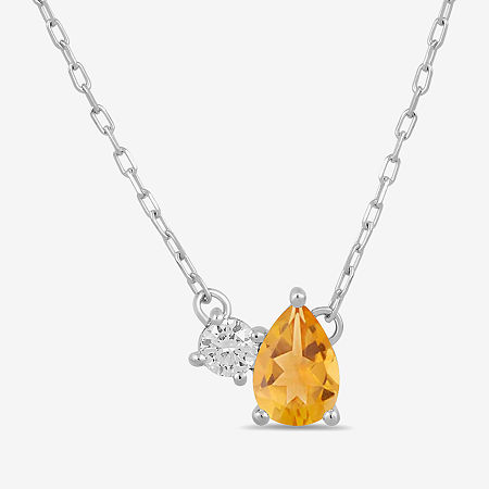 Click here for Toi Et Moi Womens Genuine Gemstone & 1/10 CT. T.W.... prices