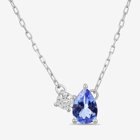 Click here for Toi Et Moi Womens Genuine Gemstone & 1/10 CT. T.W.... prices