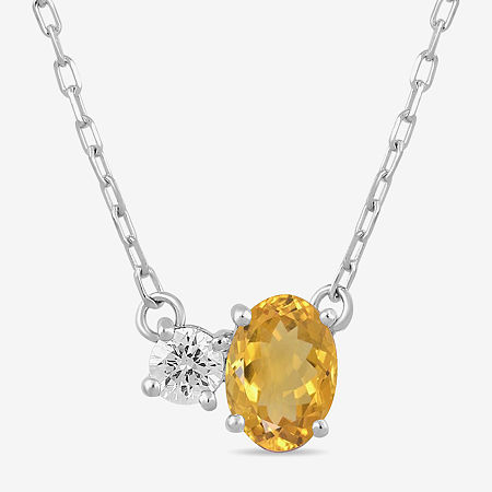 Click here for Toi Et Moi Womens Genuine Gemstone & 1/10 CT. T.W.... prices