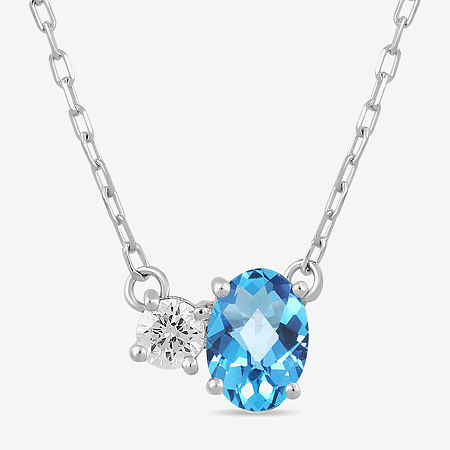 Click here for Toi Et Moi Womens Genuine Gemstone & 1/10 CT. T.W.... prices