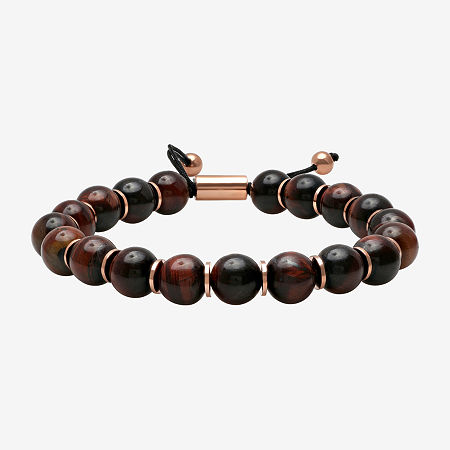 Click here for Mens Stainless Steel Genuine Stone Beaded Bolo Bra... prices