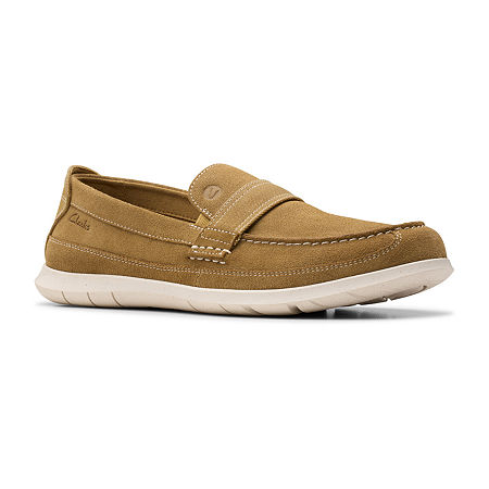 Click here for Clarks Flexway Mens Moc Closed Toe Oxford Shoes  1... prices