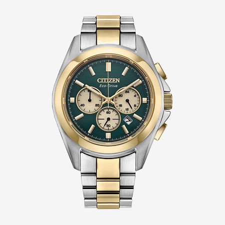Click here for Citizen Mens Chronograph Two Tone Stainless Steel... prices