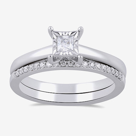 Click here for (H / I1-I2) Womens 1/2 CT. T.W. Lab Grown White Di... prices