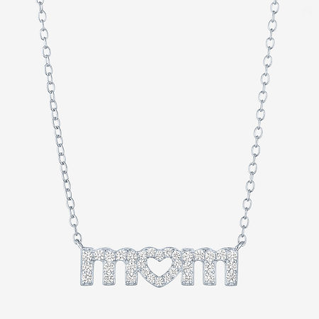 Click here for Yes Please! Mom Womens Lab Created White Sapphire... prices