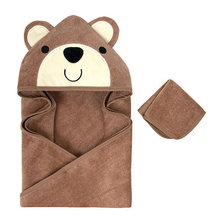 Click here for Baby Essentials 2-pc. Hooded Towel  One Size  Brow... prices