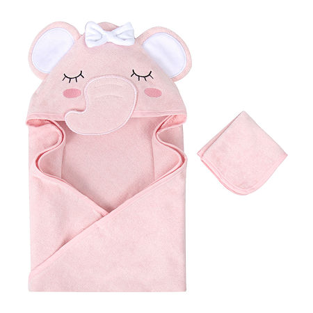 Click here for Baby Essentials 2-pc. Hooded Towel  One Size  Pink prices