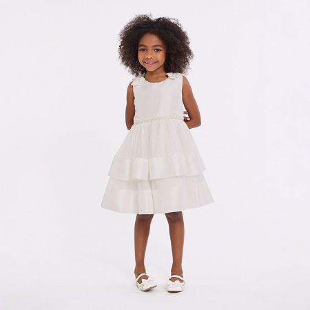 Click here for Bonnie Jean Little & Big Kid Girls Flower Girl Sle... prices