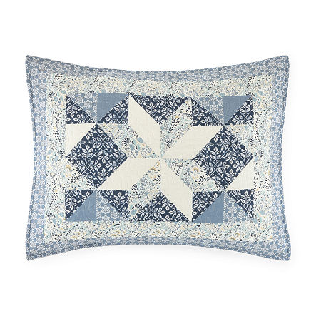 Click here for Laurel Manor Lauren Pillow Sham  One Size  Blue prices