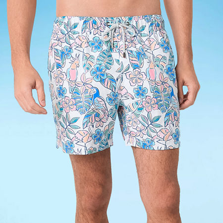 Click here for Endless Summer Mens Drawstring Waist Swim Trunks... prices