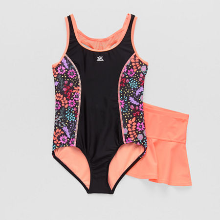 Click here for ZeroXposur Big Girls Floral 3pc Bikini Set  Small... prices