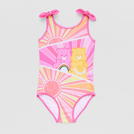 Click here for Little Girls Care Bears One Piece Swimsuit  4  Pin... prices
