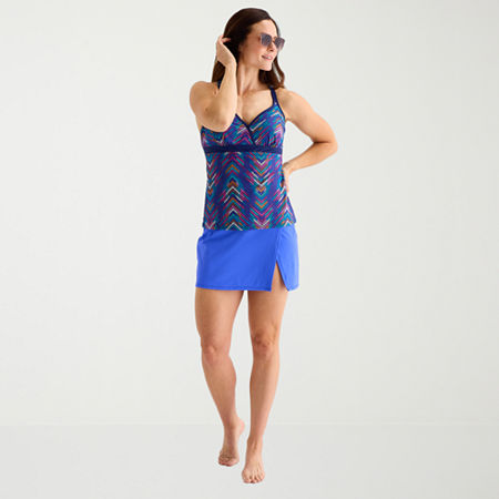 Click here for Liz Claiborne Womens Comfort Waistband Swim Skirt... prices