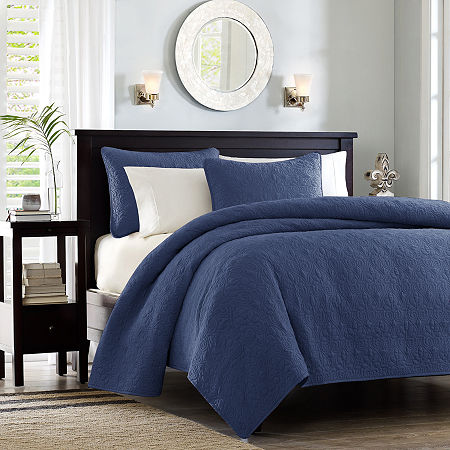 Madison Park Quebec 2-Pc. Quilt Set  Twin/Twin Xl - Navy