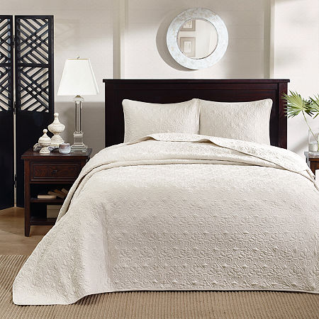 Click here for Madison Park Quebec Quilted 3-Pc. Bedspread Set  F... prices