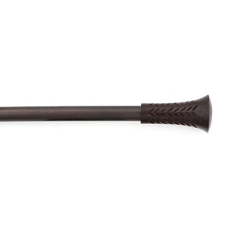 Click here for Deco Window Wood Taper 3/4 IN Adjustable Curtain R... prices