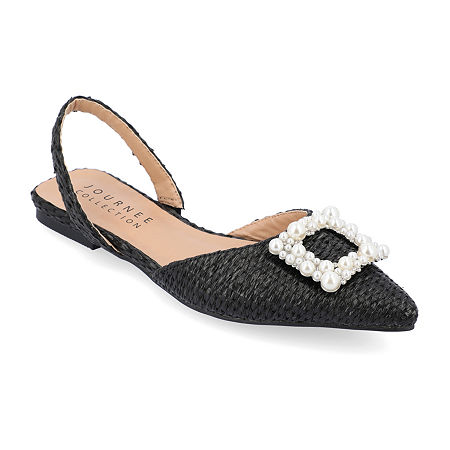 Click here for Journee Collection Womens Hannae Embellished Sling... prices
