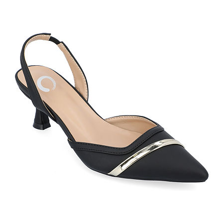 Click here for Journee Collection Womens Nellia Slingback Kitten... prices