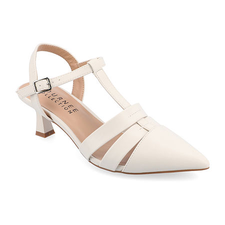 Click here for Journee Collection Jazlynn Womens Pointed Closed T... prices