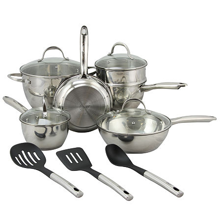 Click here for Oster Ridgewell 13 piece Stainless Steel Belly Sha... prices
