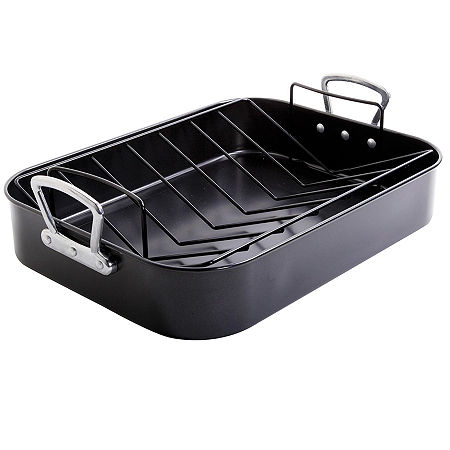 Click here for Gibson Home Broxton 2 piece Turkey Roaster & V-Rac... prices