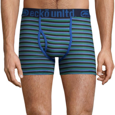 Ecko Unltd Mens Boxer Briefs, Color: Bl Bl Strp Hgry - JCPenney