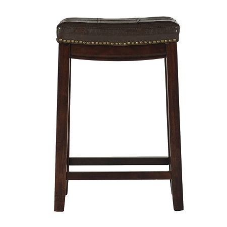 Click here for Lakeland Upholstered Backless Counter Stool  One S... prices