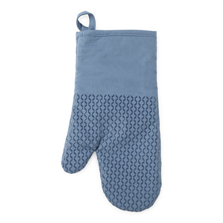 Click here for Cooks Oven Mitt  One Size  Blue prices